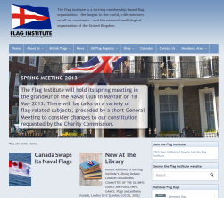 The new website launches! | The Flag Institute