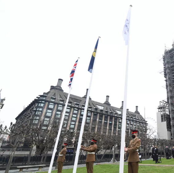More flags at UK Parliament | News |The Flag Institute